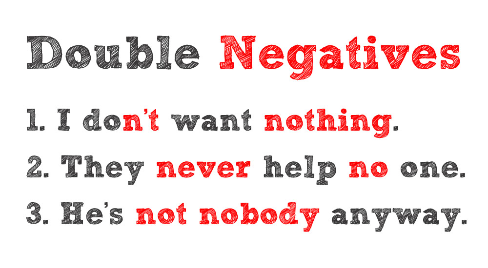 Double Negative Worksheets Ereading Worksheets Double Negative Worksheets Ereading Worksheets